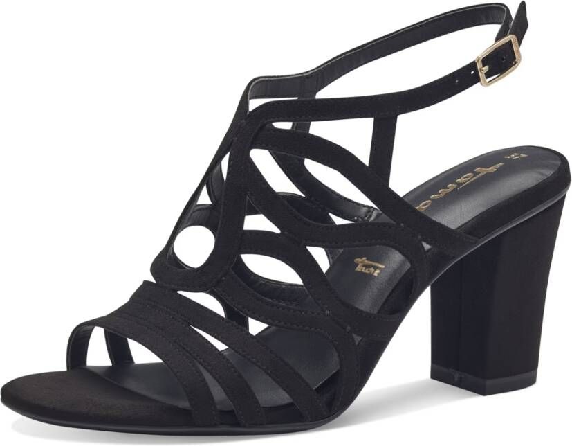 Tamaris Dames Sandaaltje 1-28381-42 001 normaal - Schoenen.nl