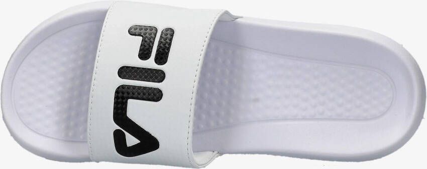 Fila slippers wit zwart dames - Schoenen.nl