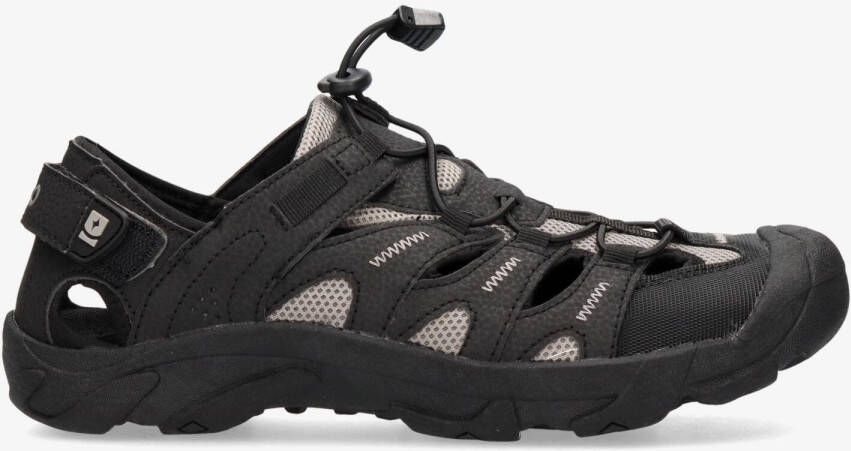 NICOBOCO kunan 19 wandelsandalen zwart grijs heren - Schoenen.nl