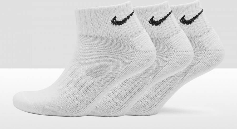 Nike cushion training enkelsokken 3 pack wit heren - Schoenen.nl
