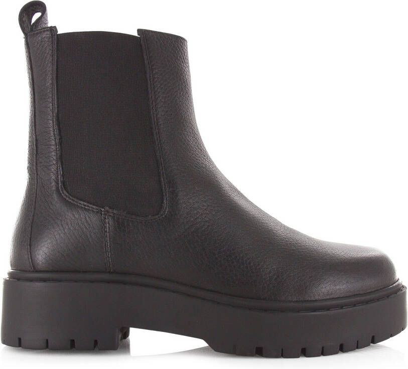 Shoecolate Leren chelsea boot Zwart Leer Chelsea boots Dames - Schoenen.nl