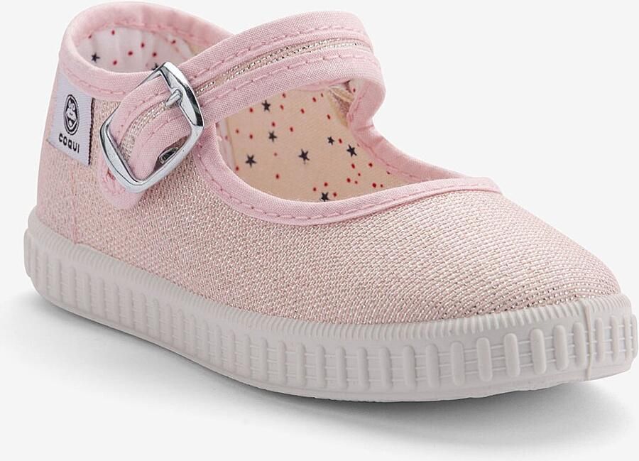 Coqui Kid s canvas estrella pink - Schoenen.nl