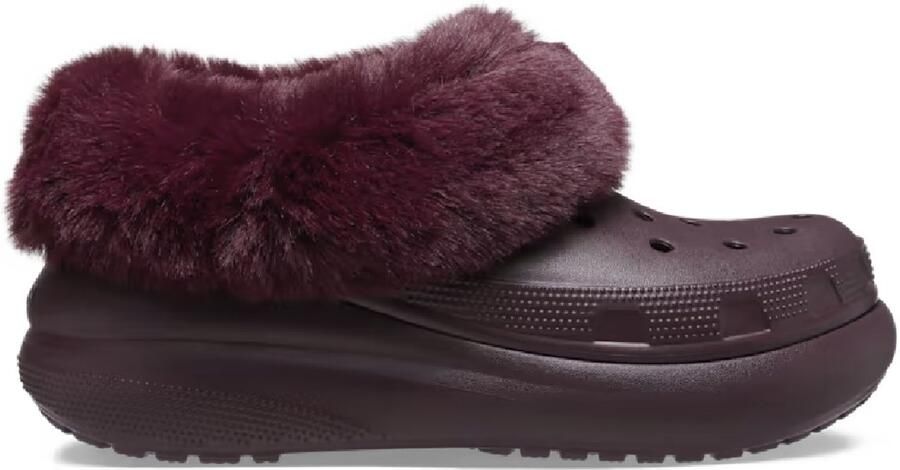 Crocs Furever Crush cherry Red 46 47 US M12 - Schoenen.nl