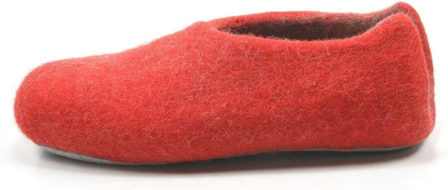 Comfortabele pantoffels dames met leren zool en open hiel - Schoenen.nl