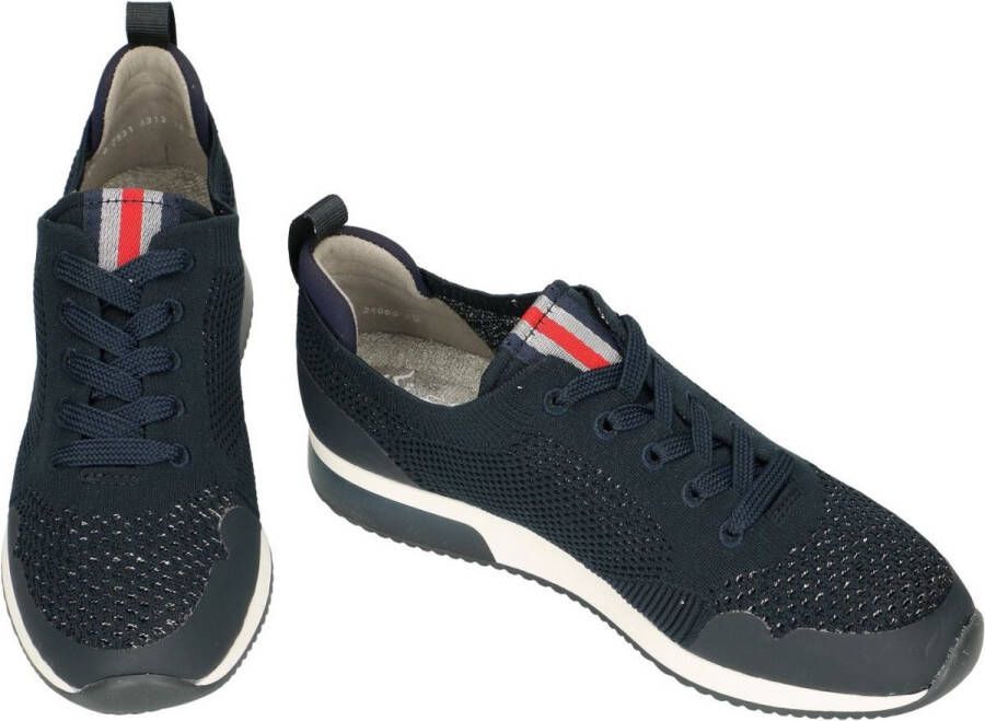 Ara -Dames blauw donker sneakers - Schoenen.nl