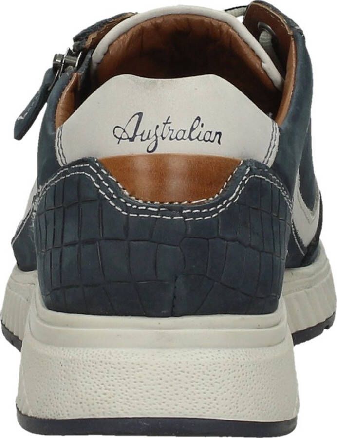Australian Footwear Hatchback Sneakers Blauw Blue Light Grey - Schoenen.nl