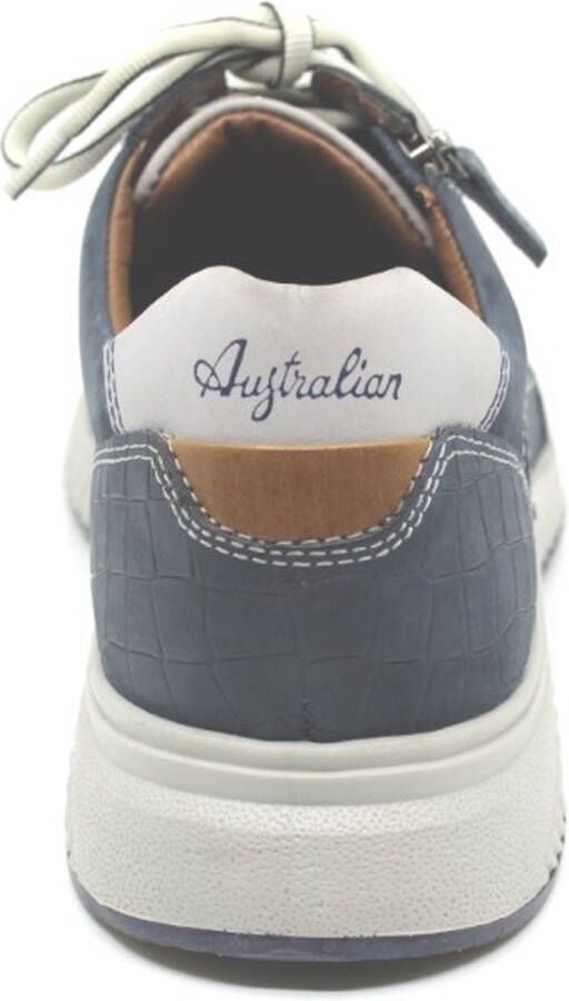 Australian Footwear Hatchback Sneakers Blauw Blue Light Grey - Schoenen.nl