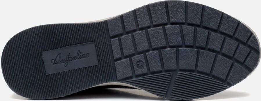 Australian Footwear Hatchback Sneakers Blauw Blue Light Grey - Schoenen.nl