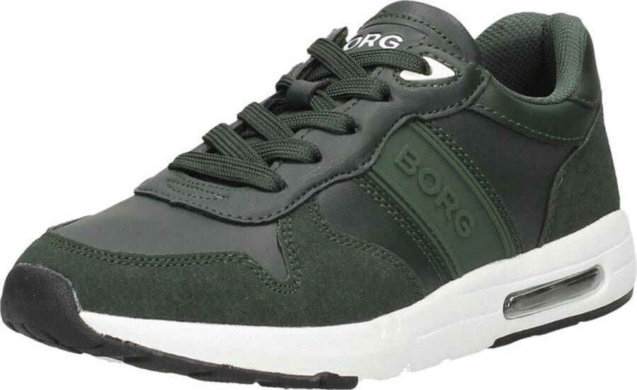 Björn Borg X1000 Bsc K Lage sneakers Jongens Kids Groen - Schoenen.nl