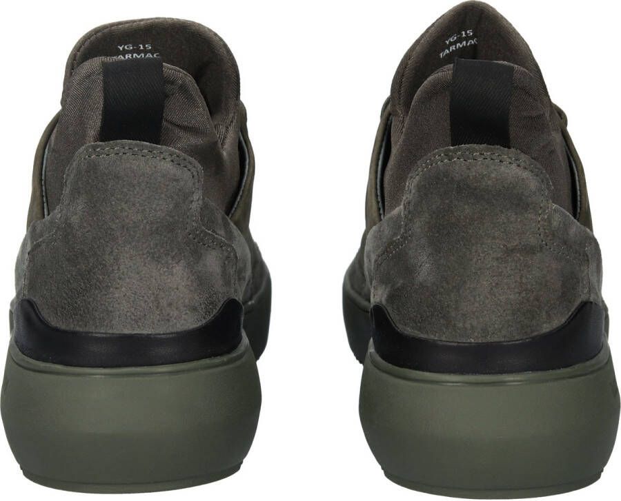Blackstone JASON YG15 TARMAC MID-SNEAKER Man Green - Schoenen.nl
