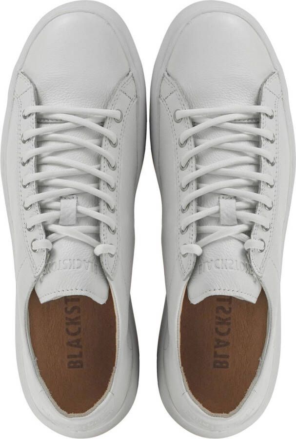 Blackstone MORGAN ZG18 WHITE LOW SNEAKER Man White - Schoenen.nl