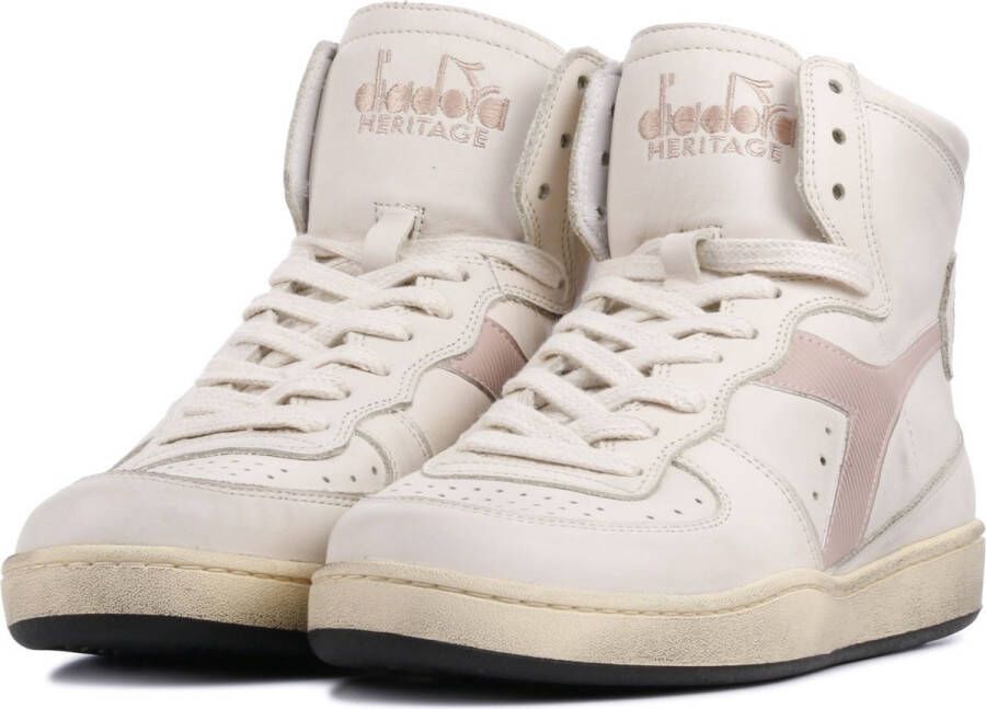 Diadora Sneakers Dames Hoge sneakers Damesschoenen Leer mi basket used ...