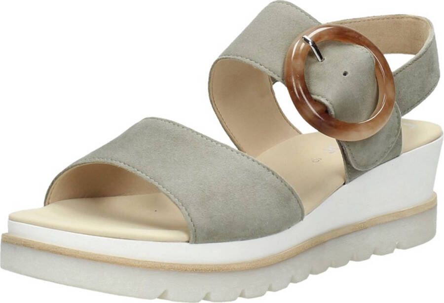 Gabor Sandalen taupe - Schoenen.nl