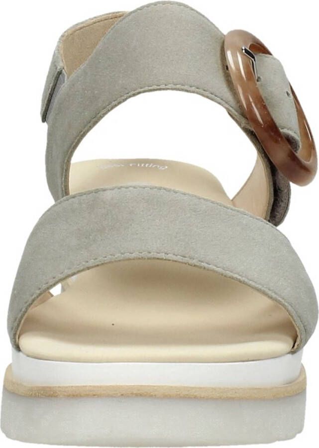 Gabor Sandalen taupe - Schoenen.nl
