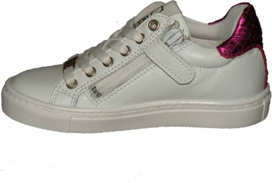 Giga Shoes G4140 Kinderen sLage schoenen Wit beige - Schoenen.nl