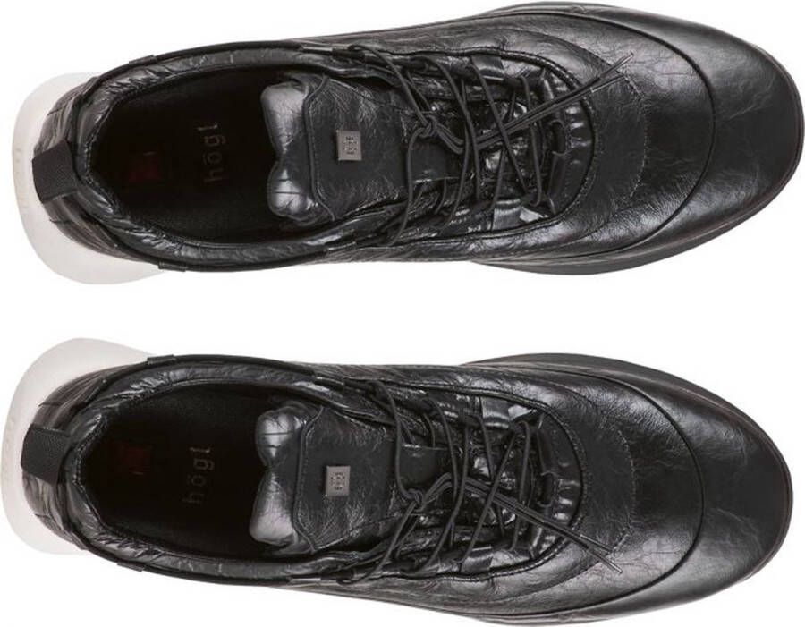 Högl Metallic Platform Sneakers voor Dames Black Dames - Schoenen.nl