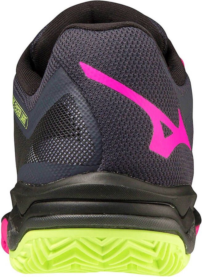 Mizuno Padelschoen Tennisschoen Wave Exceed Light Dames Zwart Roze ...