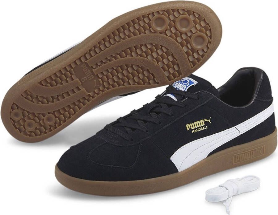PUMA 'Handball' Handbalschoen Sportschoenen Handbal zwart - Schoenen.nl
