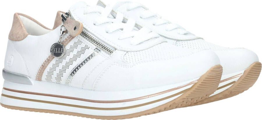 Remonte Dorndorf Remonte Sneaker Dames Wit - Schoenen.nl