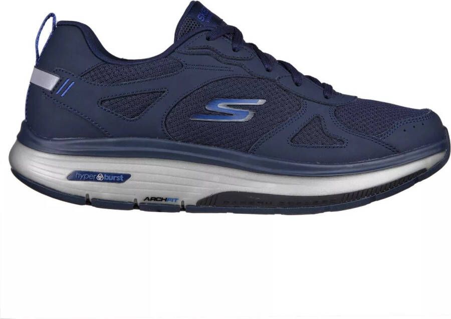 Skechers Go Walk Workout Walker 216441-NVY Mannen Marineblauw Sneakers ...