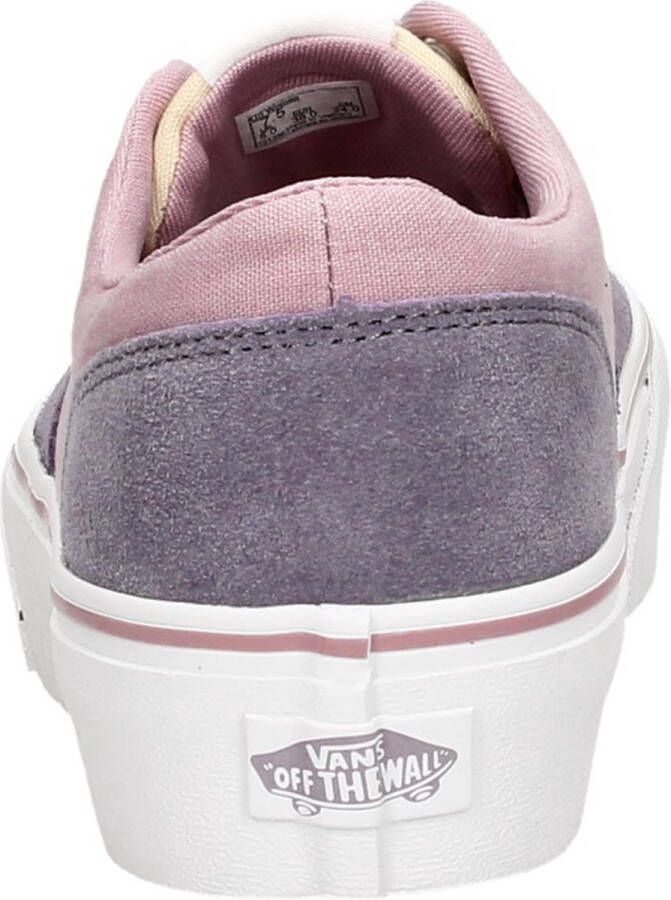 Vans Doheney Platform Sneakers Laag lila - Schoenen.nl