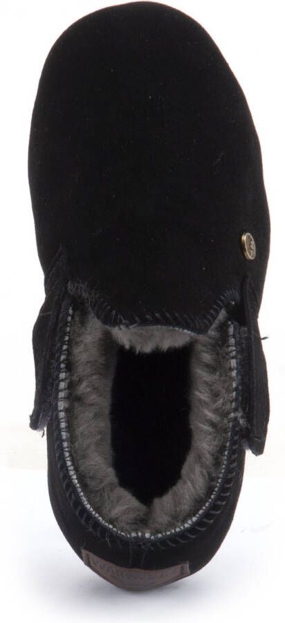 Warmbat Paroo Unisex Sloffen Black - Schoenen.nl