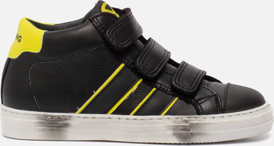 Kipling Sneakers Zwart Leer 088342 Heren Leer - Schoenen.nl