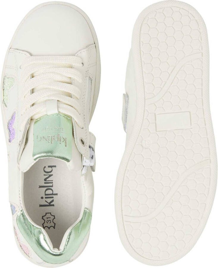 Kipling LISETTE meisjes sneakers witte meisjes sneakers - Schoenen.nl