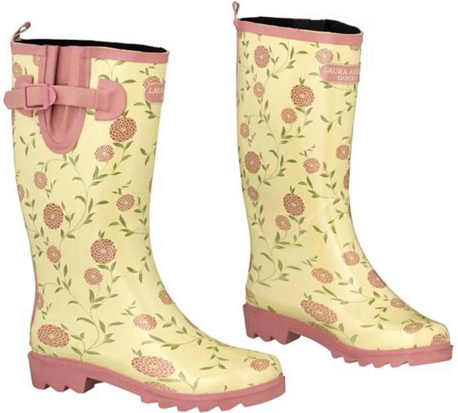 Laura Ashley Garden Laura Ashley Tuinlaarzen Erin Chalk Pink - Schoenen.nl