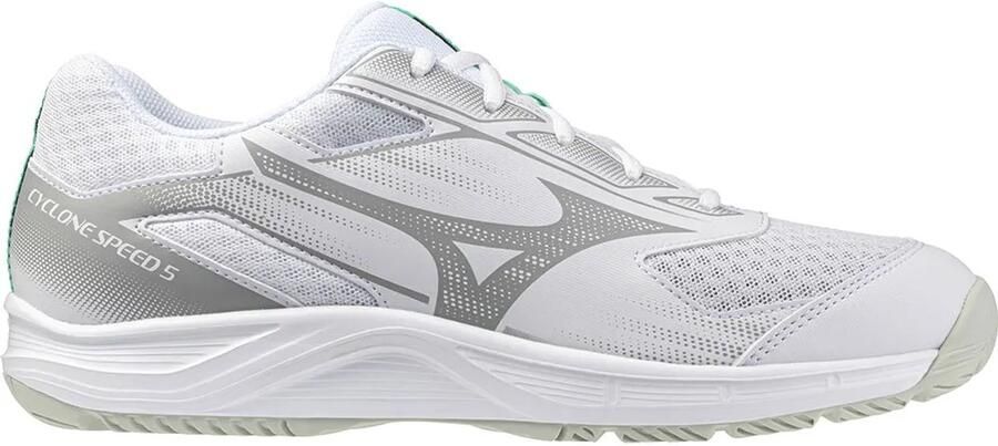Mizuno Cyclone Speed 5 Indoor Sportschoenen Wit - Schoenen.nl