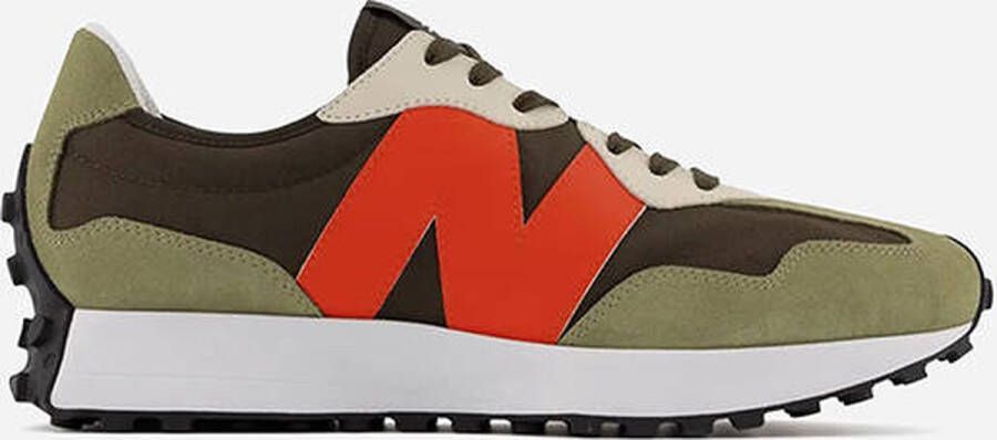 New Balance MS327 Khaki Heren Sneaker MS327BE - Schoenen.nl