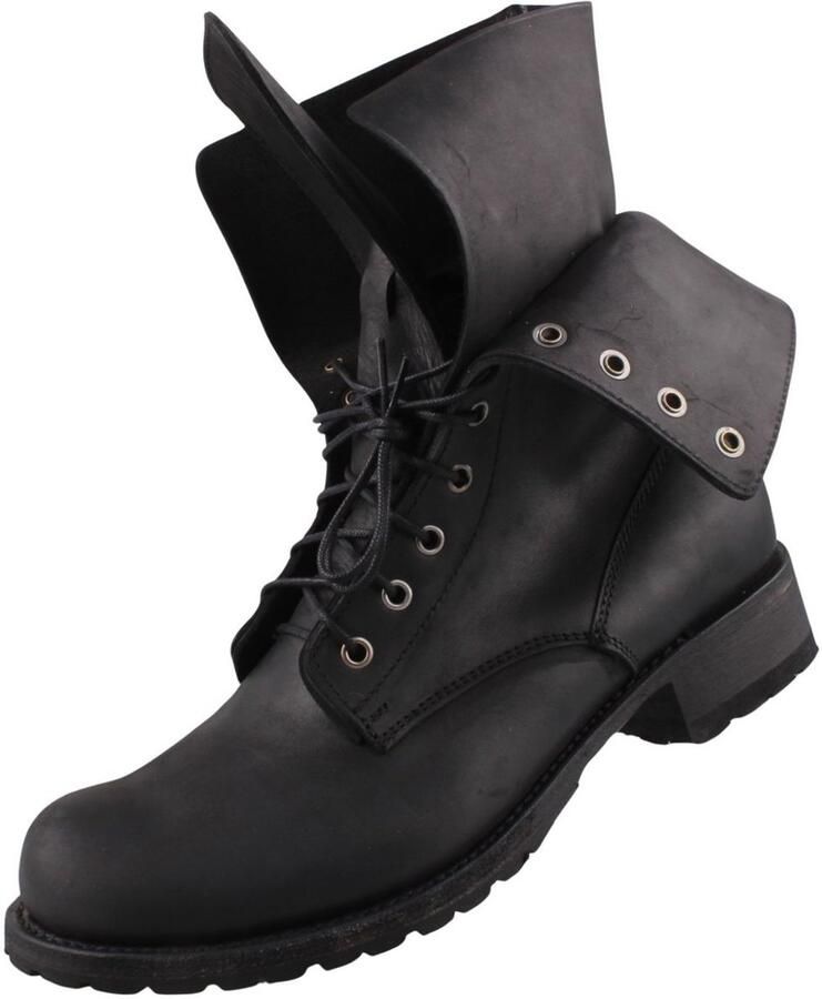 Sendra boots Sendra heren veterschoenen 11634 zwart - Schoenen.nl