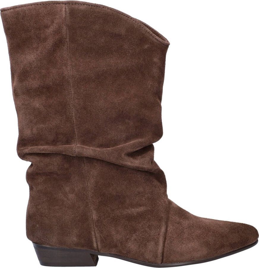 Shoecolate dames boot Bruin - Schoenen.nl