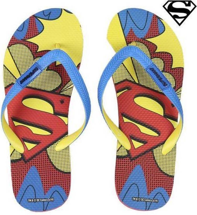 Superman Slippers voor het zwembad - Schoenen.nl