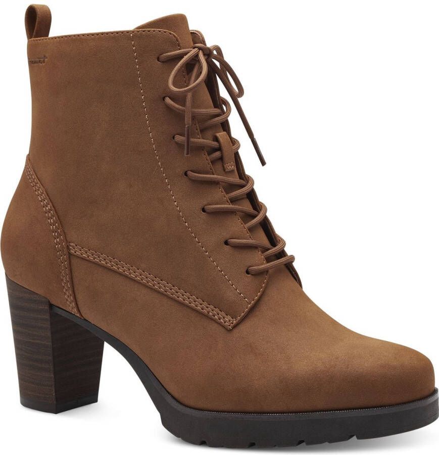 Tamaris Dames Enkellaarsje 1-25190-41 305 F1 2-Schoenbreedte - Schoenen.nl