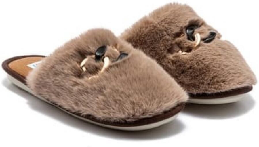 Twigy Berussa Perla Dames Sloffen Damesmode Huis Sloffen Pantoffels ...