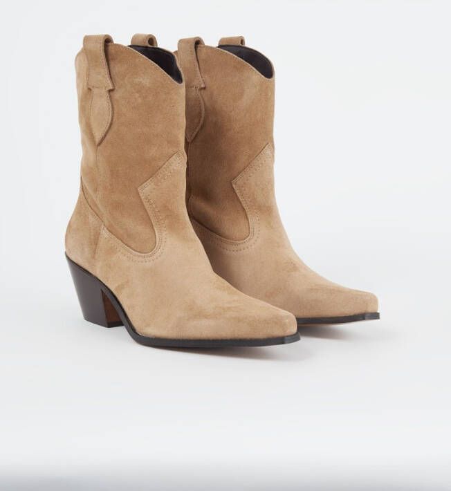 Dune London Pardner cowboylaars van suéde - Schoenen.nl