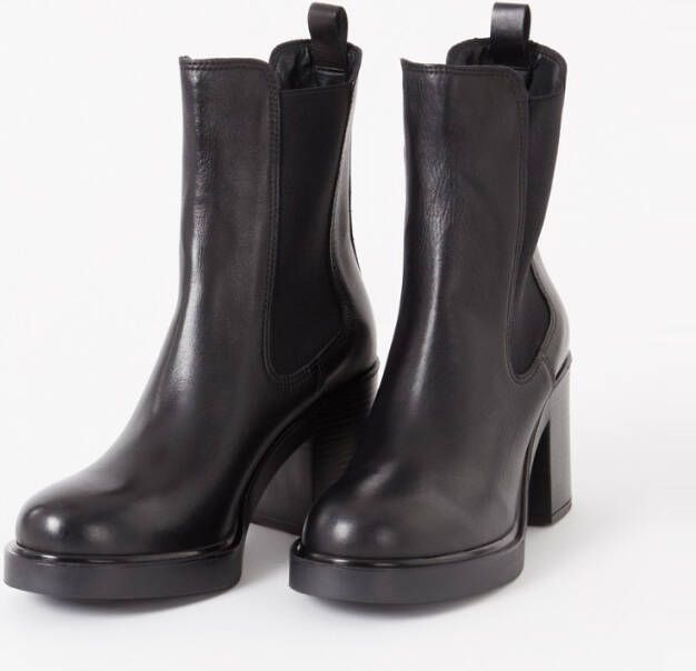 Dune London Pinaz chelsea boot van leer - Schoenen.nl