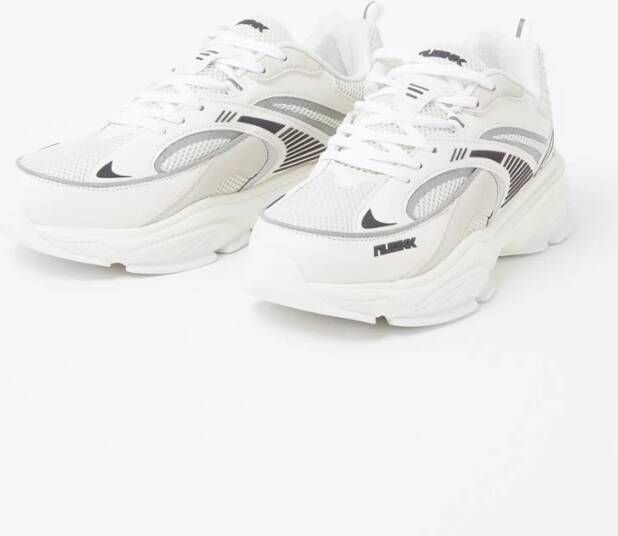 Nubikk Comet runner sneaker van mesh met logo - Schoenen.nl