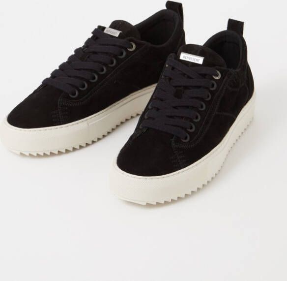 Represent Alpha 2-0 sneaker van suède - Schoenen.nl