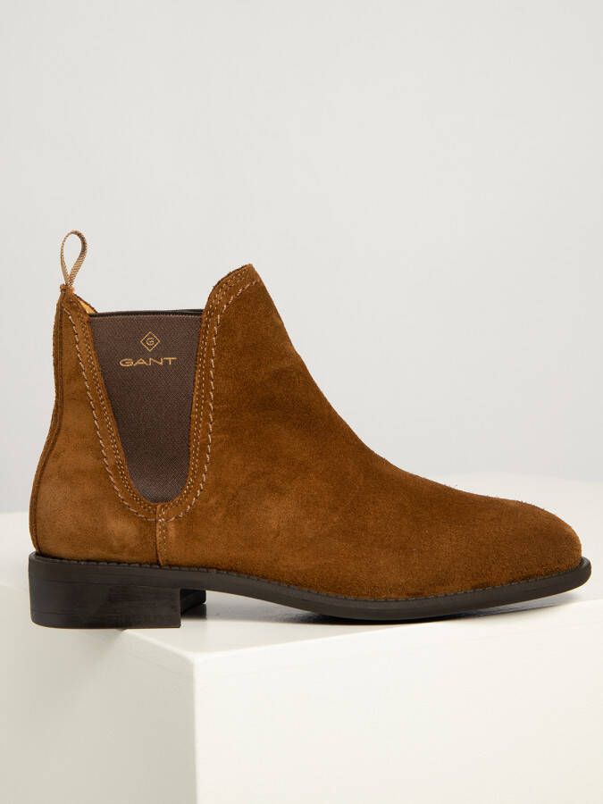Gant Chelsea boots in bruin voor Dames Ainsley - Schoenen.nl