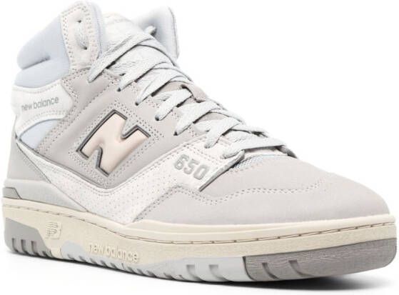 New Balance 650 high-top sneakers Grijs - Schoenen.nl
