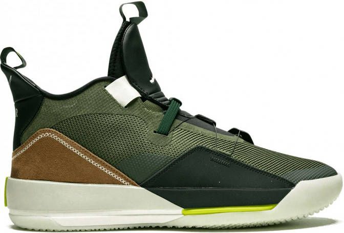 Jordan Air 33 sneakers Groen - Schoenen.nl