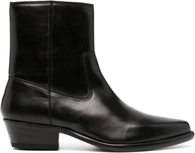 MARANT Debbie leren enkellaarzen Zwart - Schoenen.nl