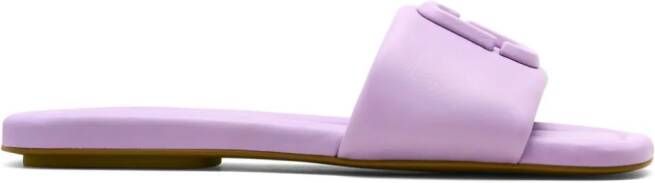 Marc Jacobs Muiltjes met logoplakkaat Roze - Schoenen.nl