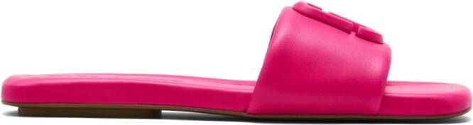 Marc Jacobs The Leather J Marc sandalen Roze - Schoenen.nl