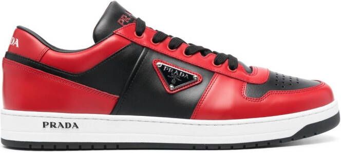 Prada Downtown low-top sneakers Zwart - Schoenen.nl