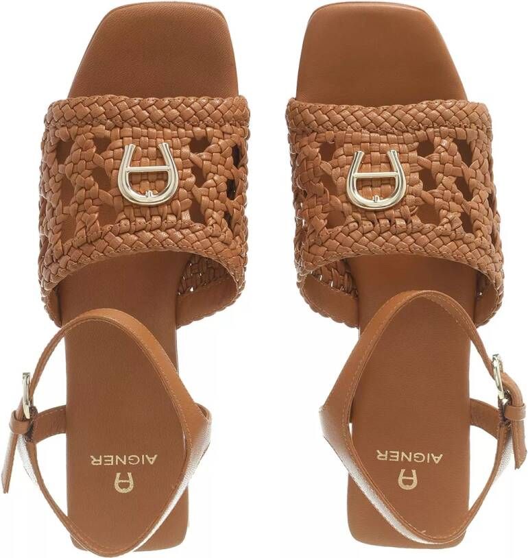Aigner Sandalen Graziella 3 Sandals in cognac - Schoenen.nl