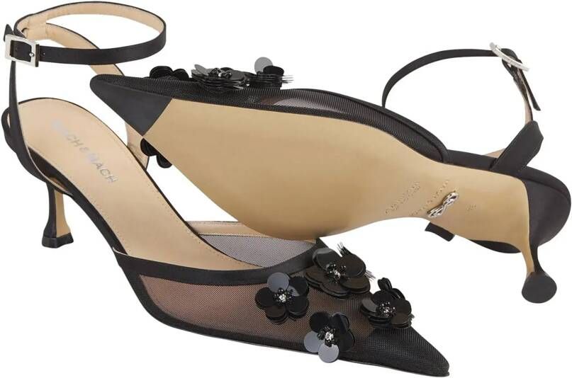 Mach&Mach Pumps & high heels Sandals with Flower Detail in zwart ...