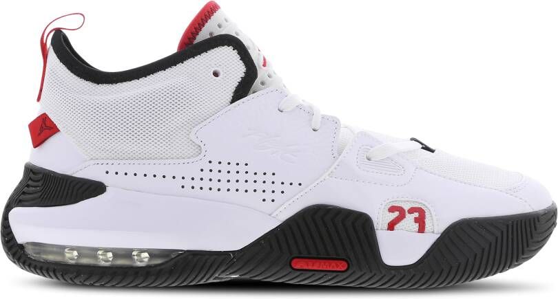 Jordan Stay Loyal 2 Basketball Schoenen white black university red maat ...